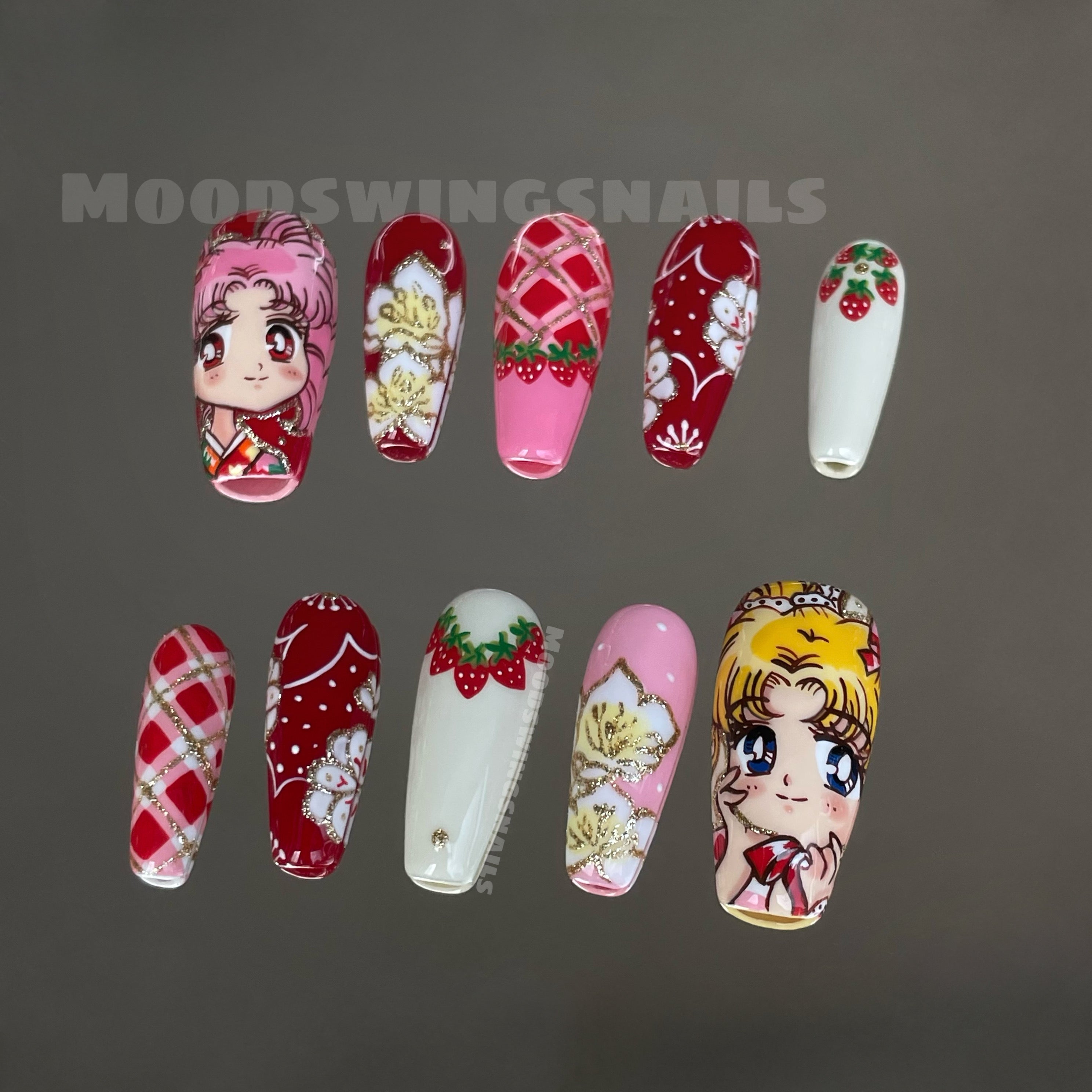 Sailor Moon Kimono Special Edition 🌙 – Moodswings Nails